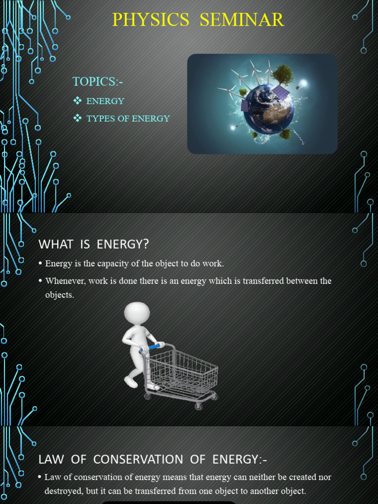 Physics Seminar | PDF