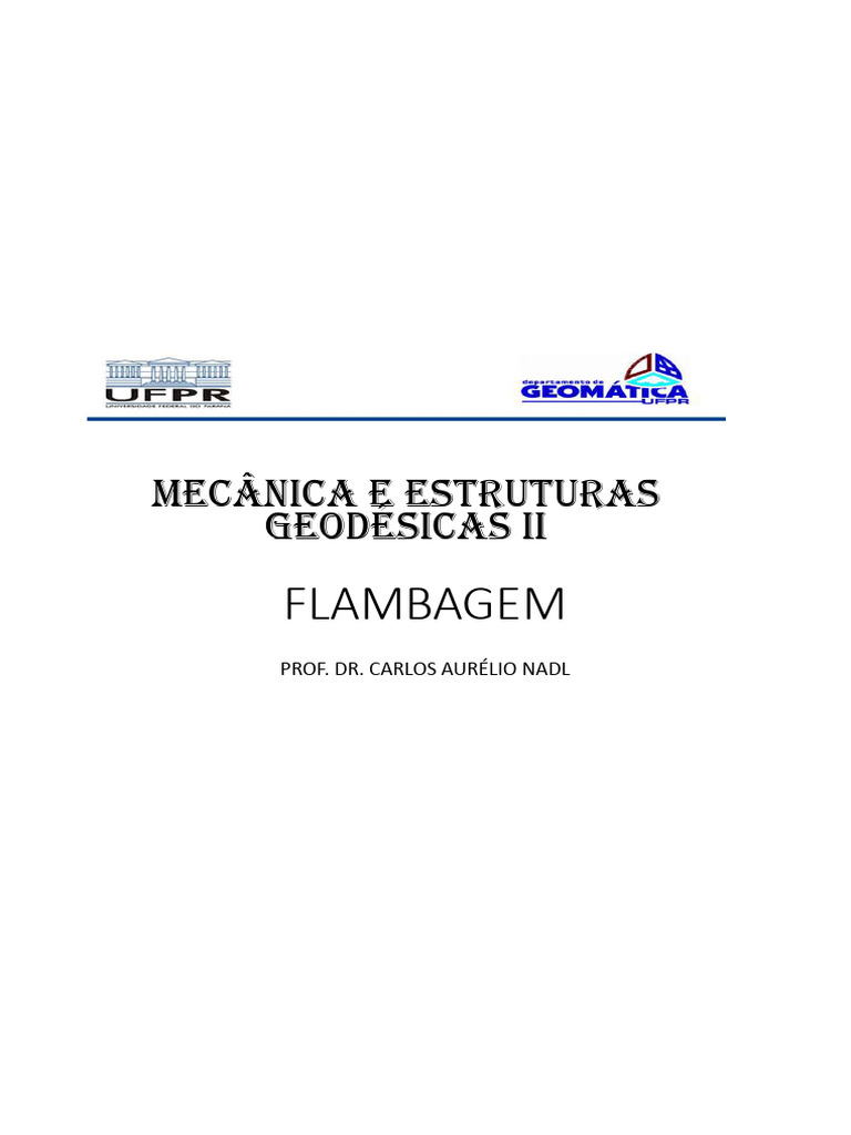 Flambagem 2 | PDF | Ciências e Matemática
