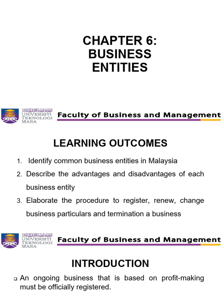 Ent300 - Chapter 6 | PDF