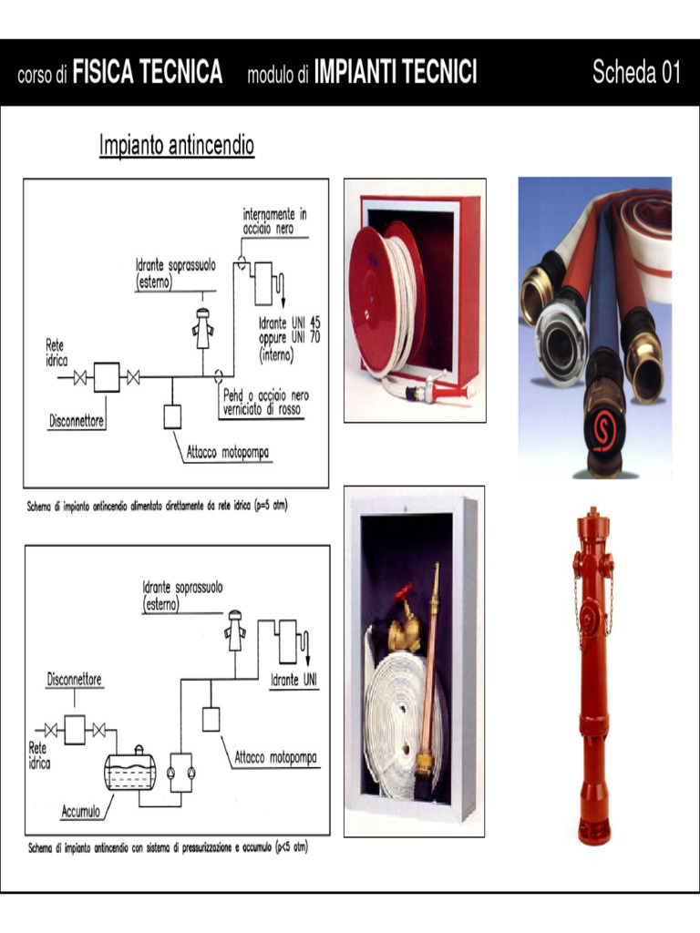 05 - Impianti Antincendio e Gas | PDF