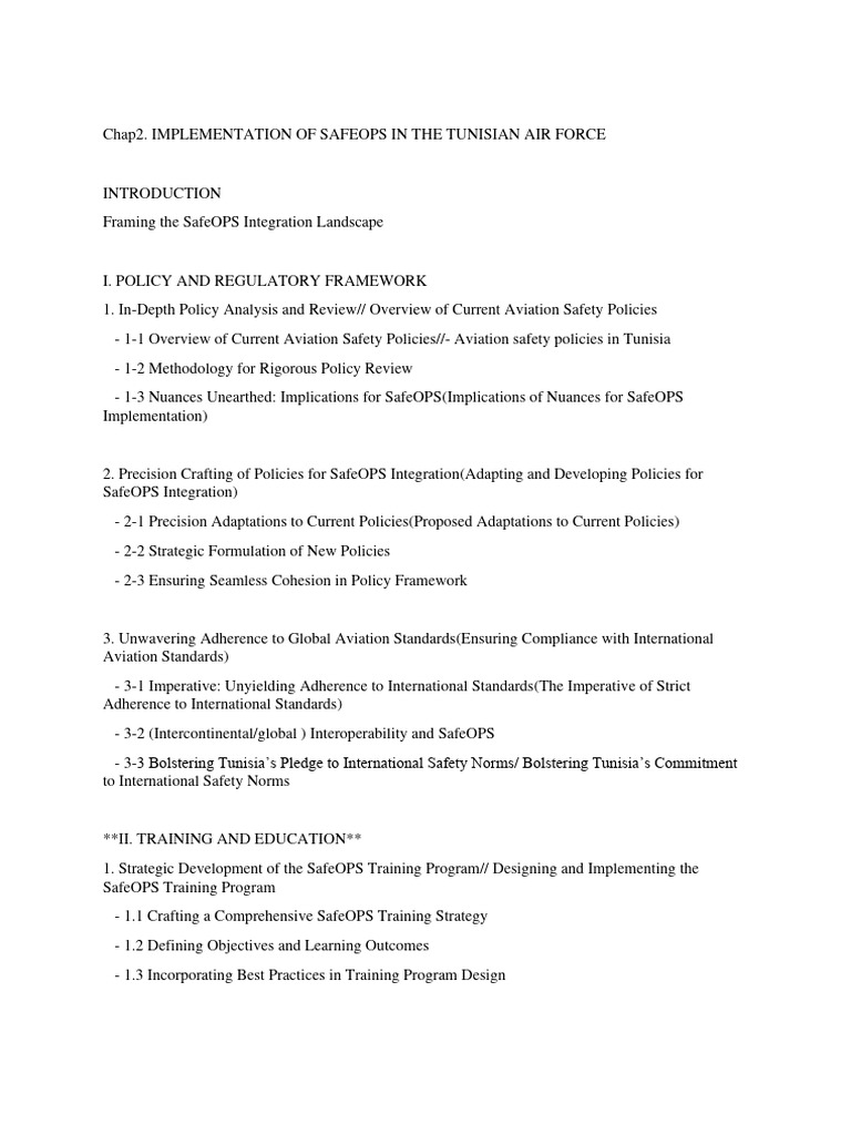 Chap2 Contents | PDF | Air Traffic Control | Policy