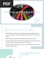 Personality Disorders Presentation | PDF