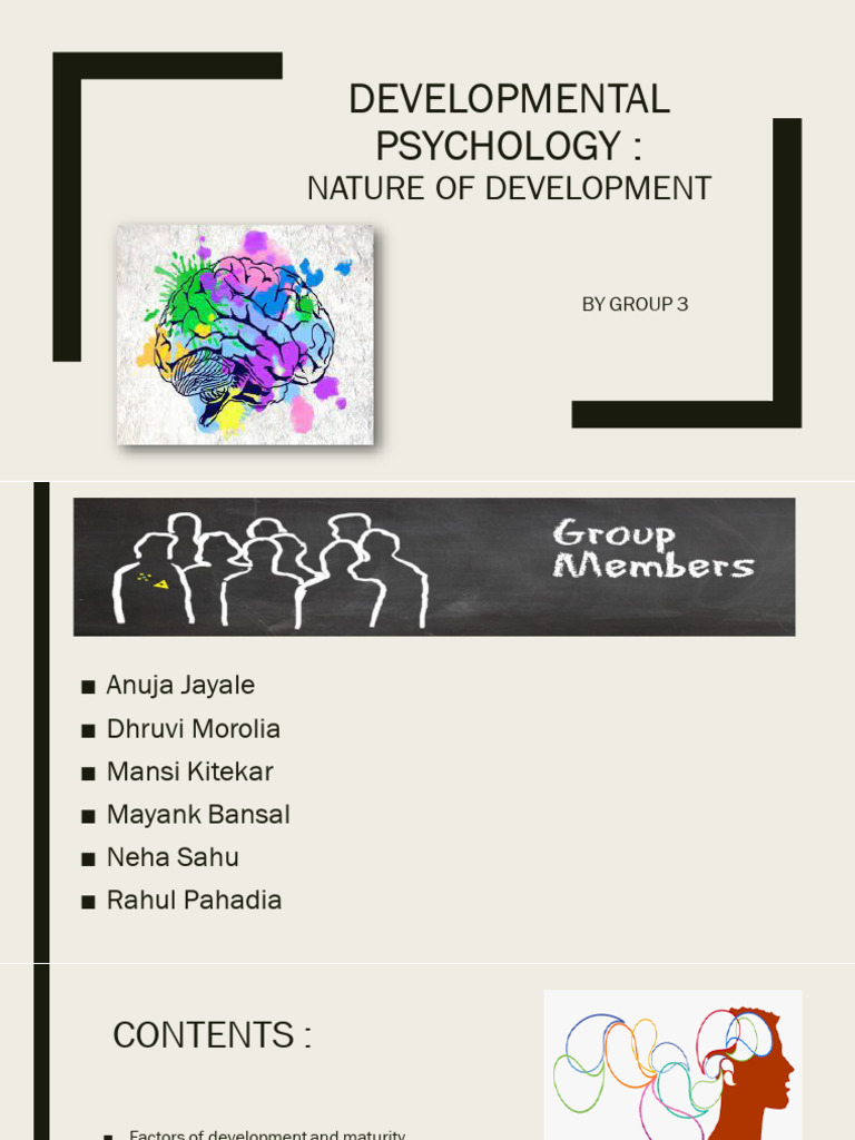 Developmental Psychology | PDF