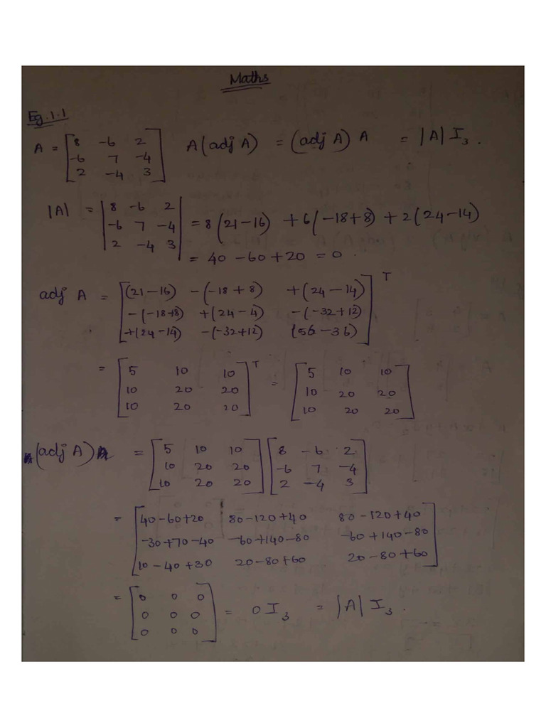 Maths Homework | PDF