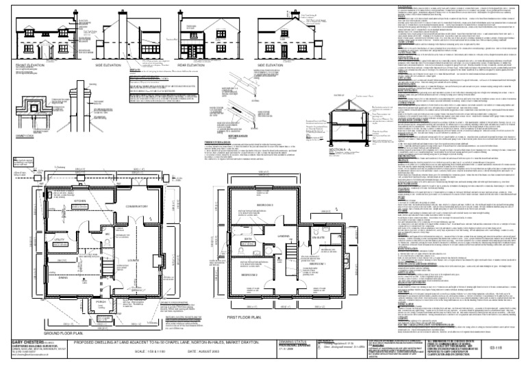 Building Plan for Home Construction | PDF | Chimney | Roof