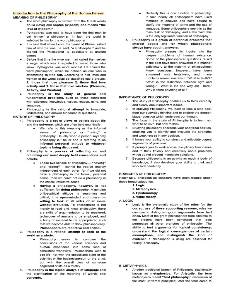 2nd Semester Notes | PDF