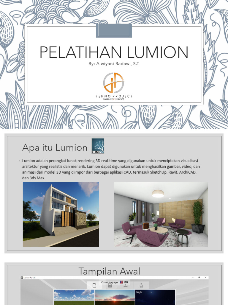 Modul Pelatihan Lumion | PDF