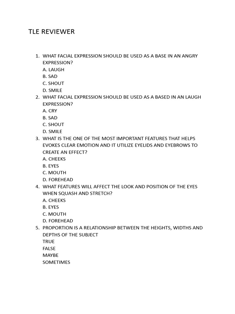 Tle Reviewer | PDF | Drawing | Paint