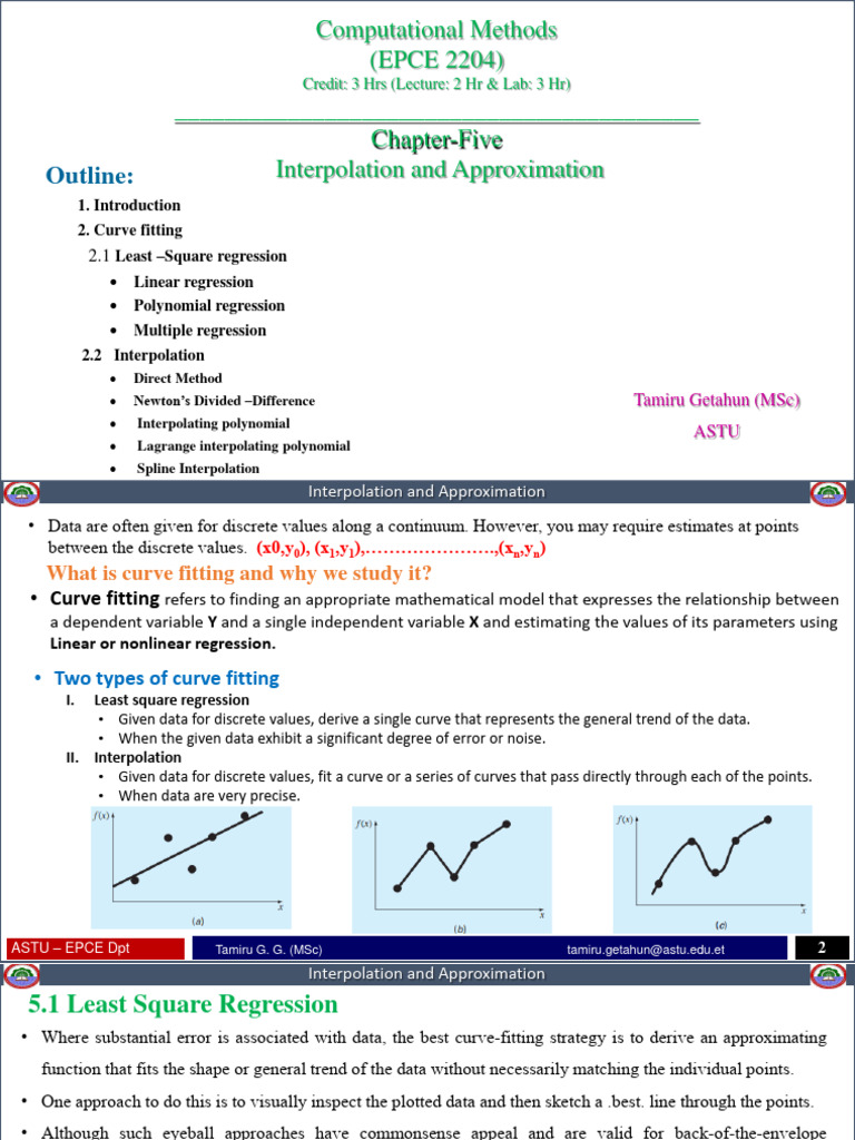 Ch-5 Computational Method 2023 | PDF