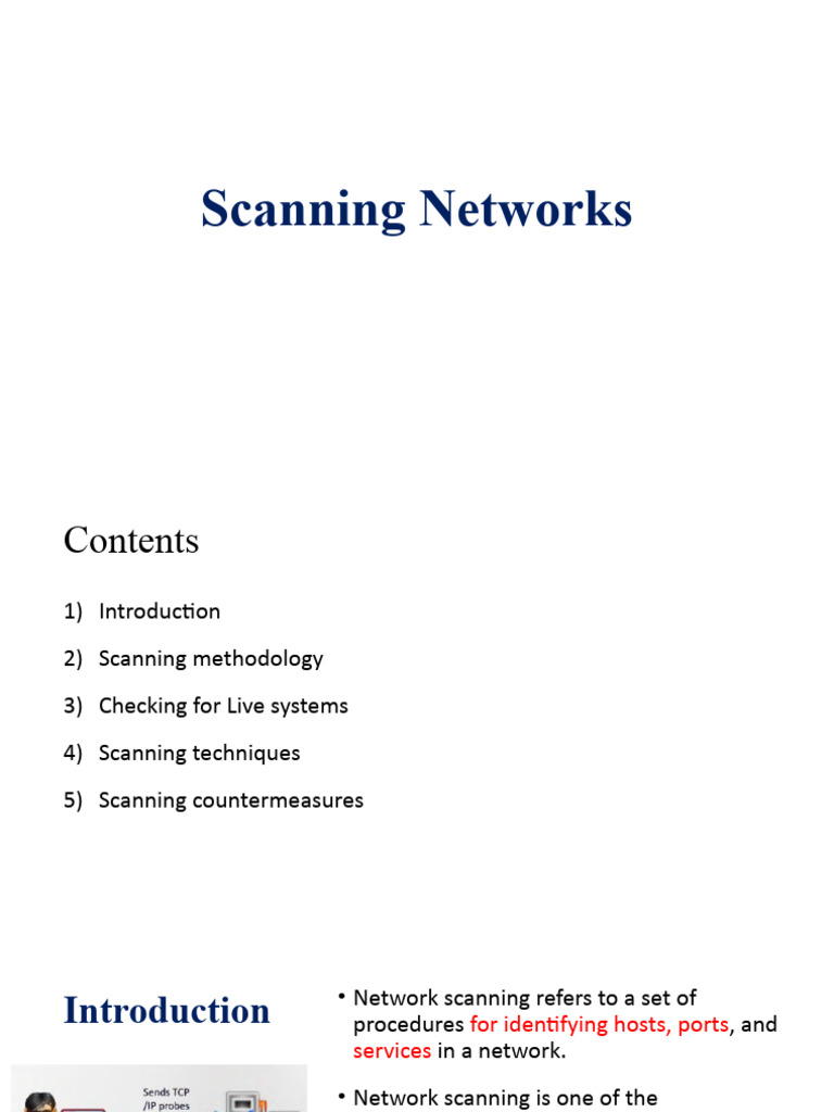Bai 2-1 - Scanning Networks | PDF | Proxy Server | Computer Network