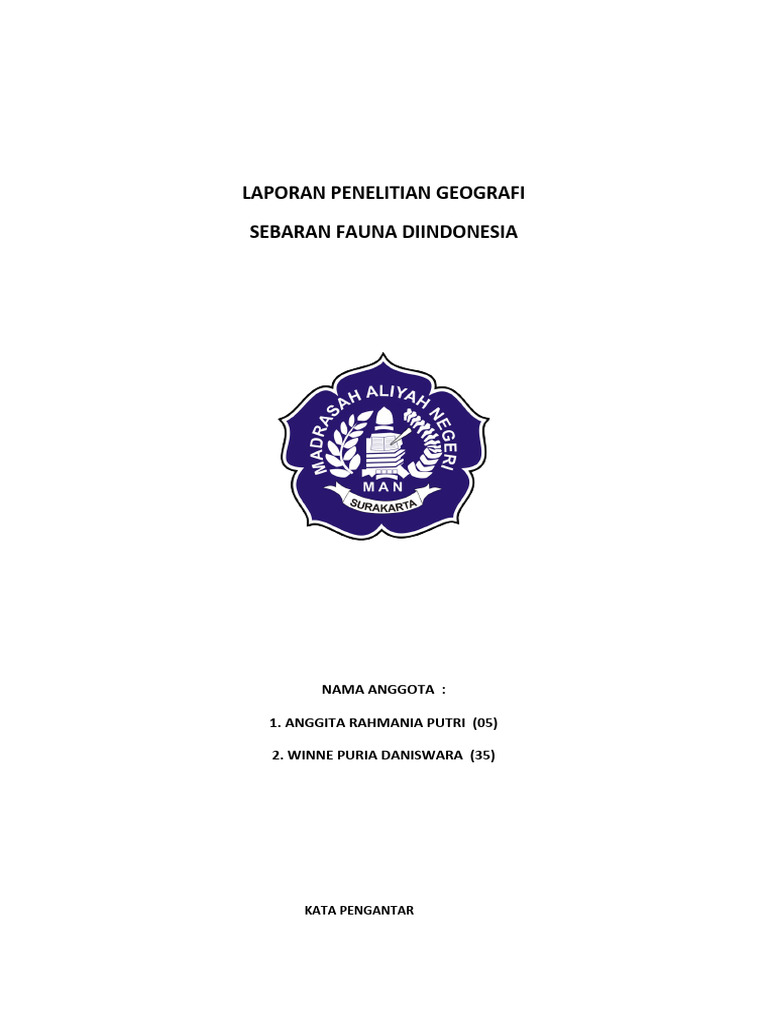 Sebaran Fauna D-Wps Office | PDF | Kajian Bahasa Asing