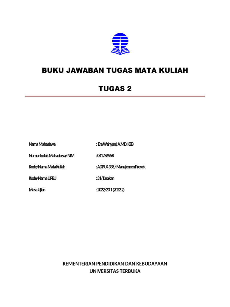 BJT - Tugas2 - ADPU4338 | PDF