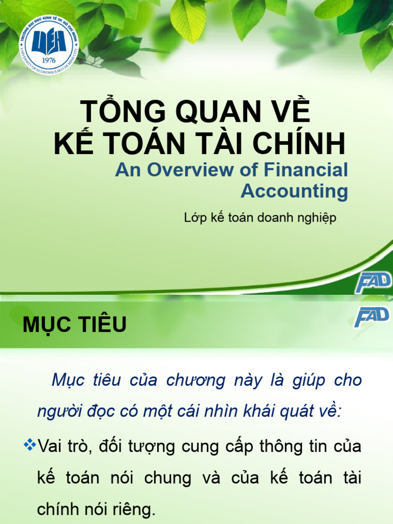 CH 1 - Tong Quan | PDF