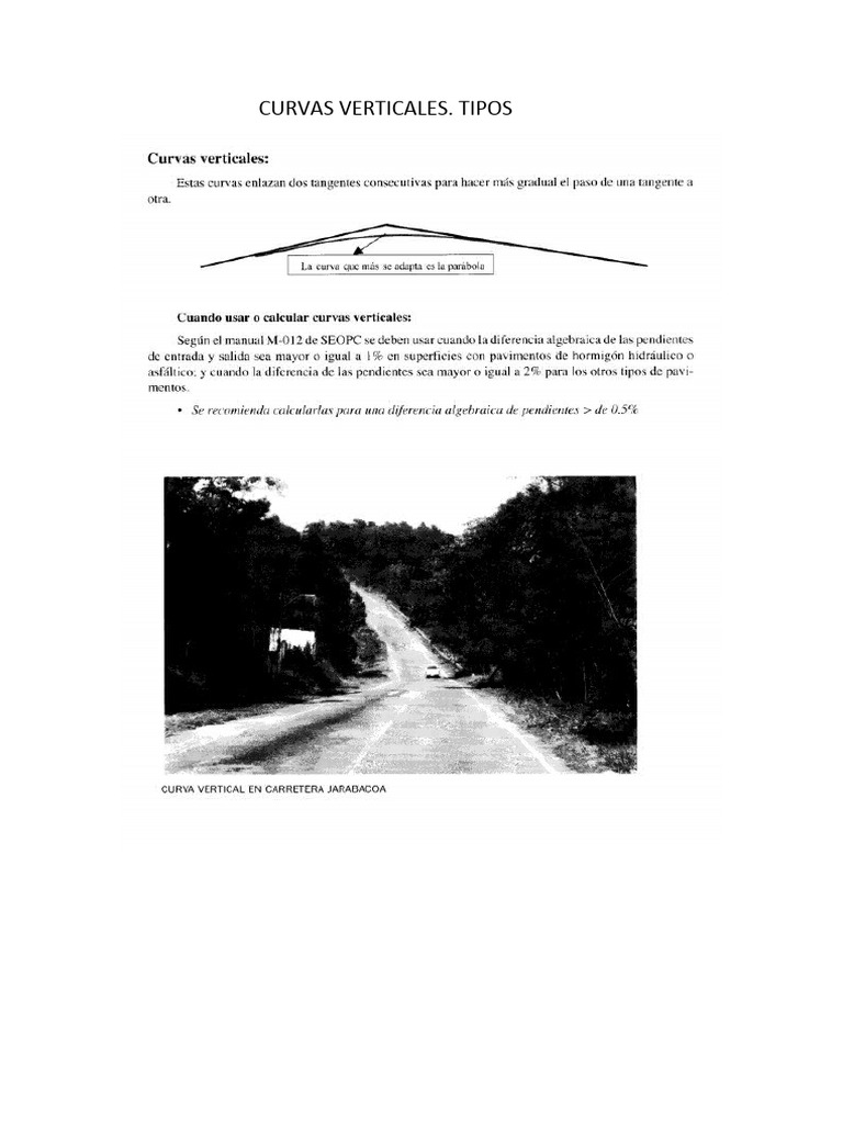 4.-Curvas Verticales y Tipos# 3 | PDF