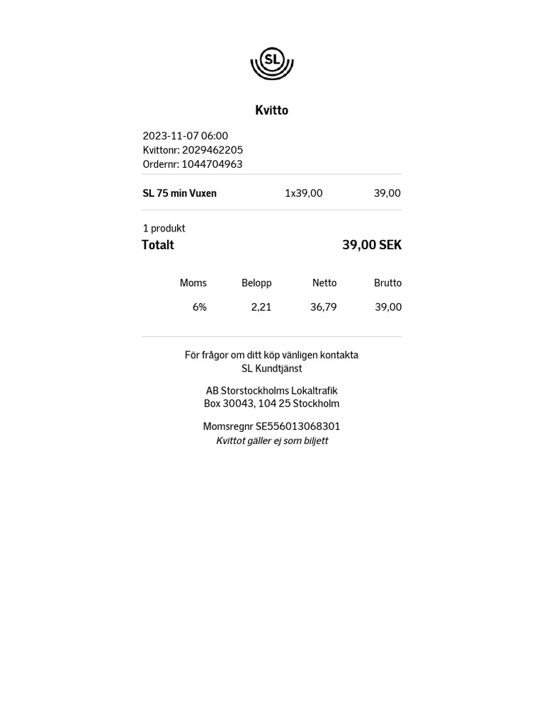 sl-kvitto-2029462205 | PDF