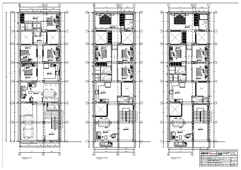 Plano Vivienda Multifamiliar Tarapoto | PDF