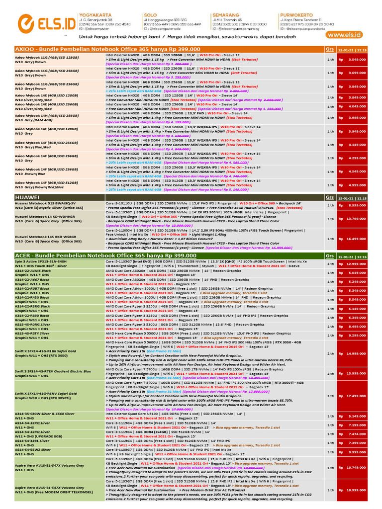 ELS 15 Januari 2022 Rev 2.0 | PDF | Electronics | Computer Engineering