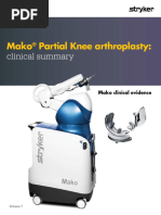 Mako Tka Surgical Guide | PDF | Knee | Anatomical Terms Of Location