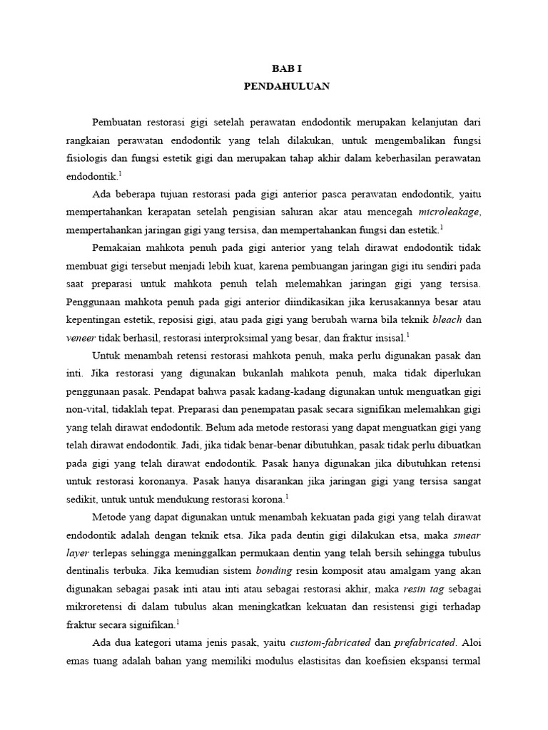 Laporan DST Post Core Crown | PDF