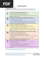EPQ Source Validation Sheet | PDF | Computers