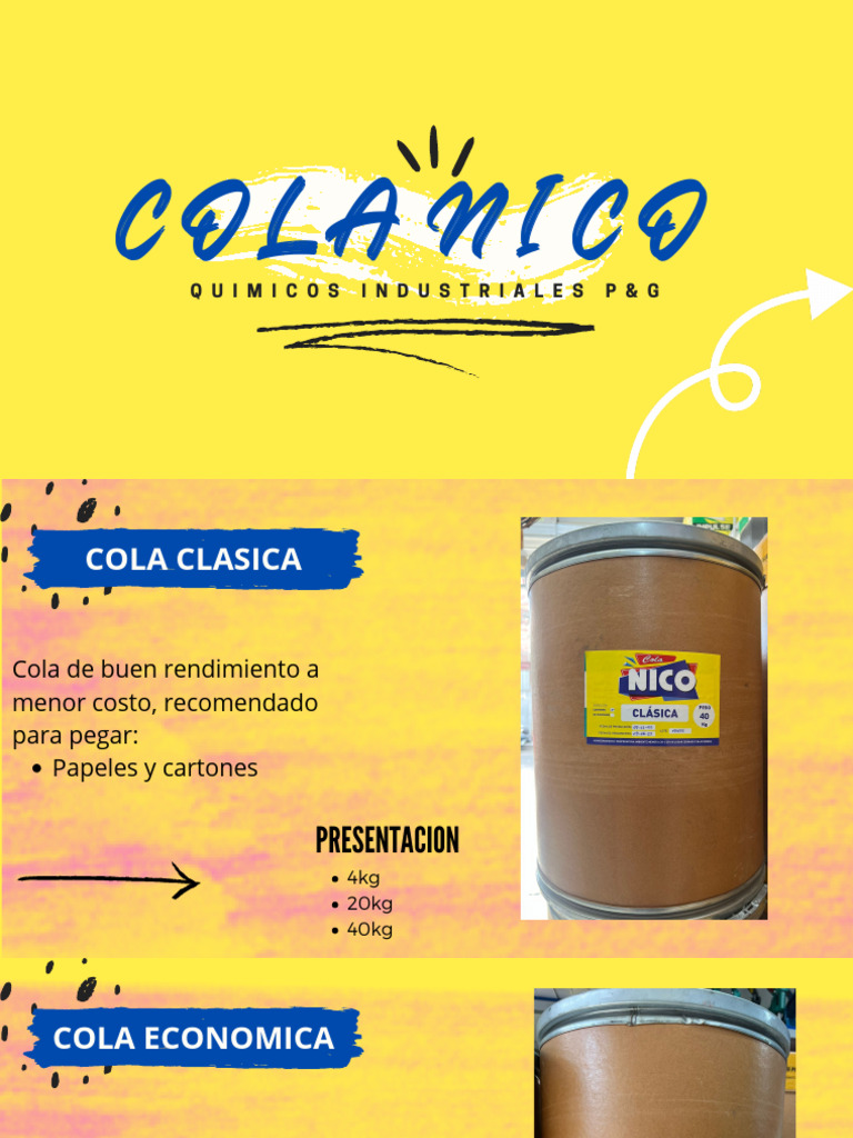 Cola Nico | PDF | Hogar, jardinería y bricolaje