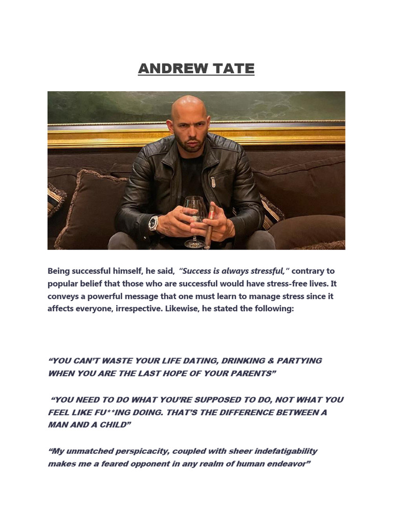 Andrew Tate | PDF