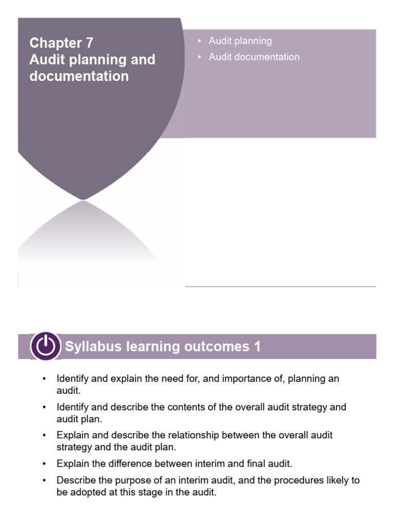 Audit Planning Essentials | PDF | Audit | Financial Audit