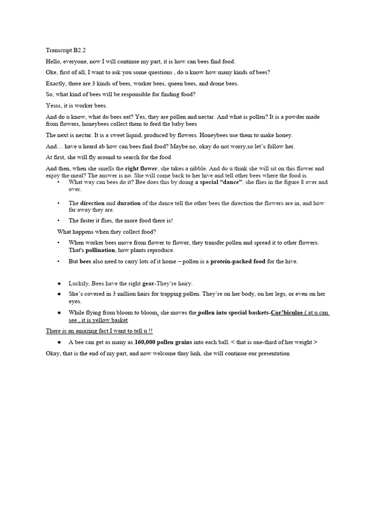 Transcript b2.2 | PDF