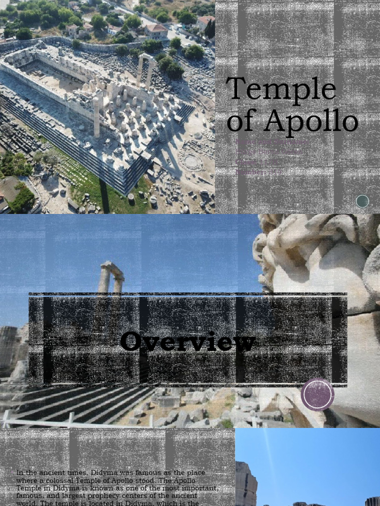 Temple of Apollo | PDF | Apollo | Classical Antiquity