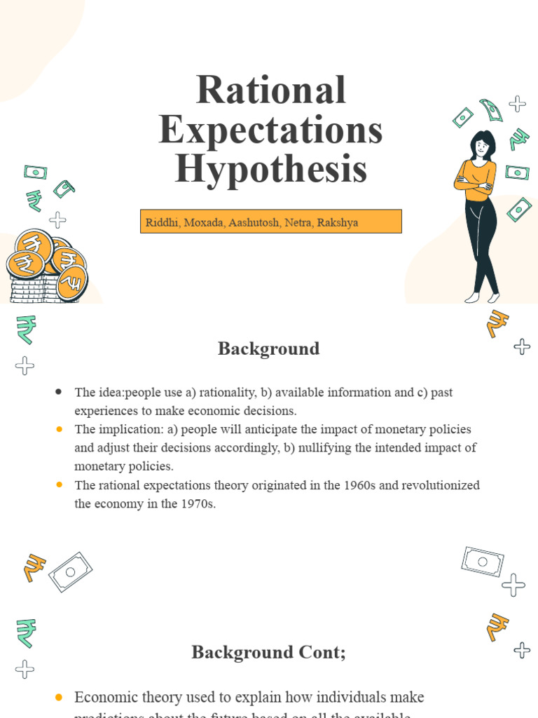 The Rational Expectations Hypothesis | PDF | Inflation | Macroeconomics
