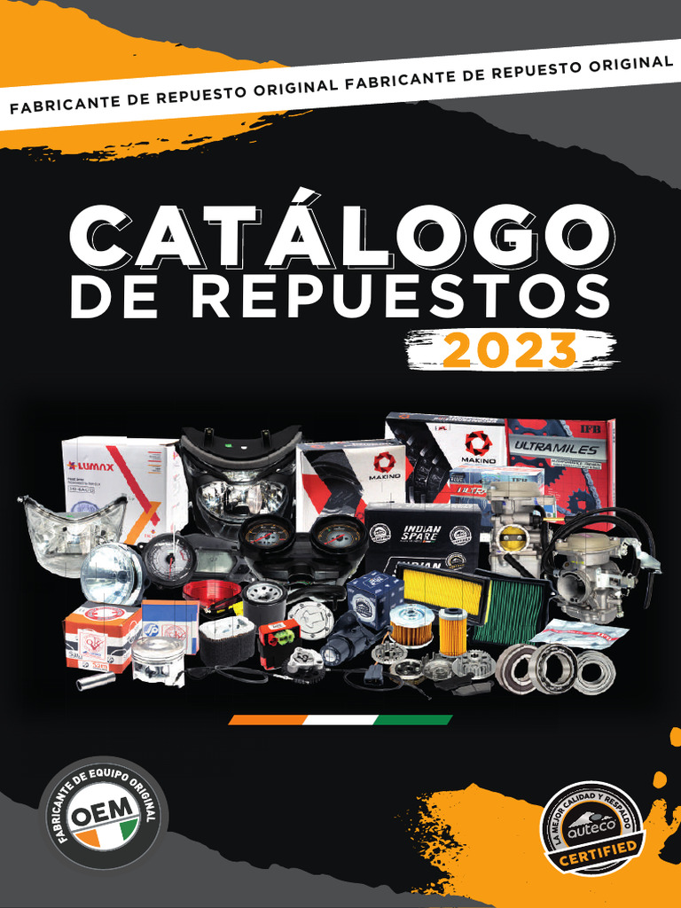 Catalogo de Repuestos OEM 2023 - ENERO | PDF | Tecnología e ingeniería