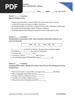 Unit 3 Tests and Answer Keys | PDF | Traditions | Observances