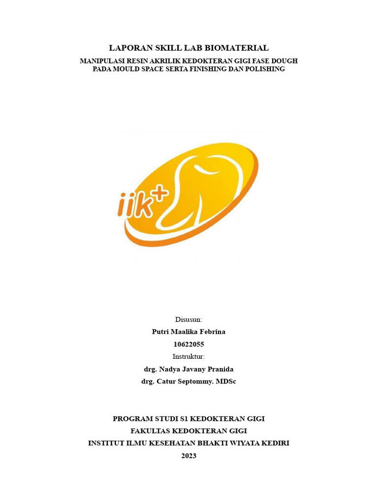 Skill Lab Biomaterial | PDF