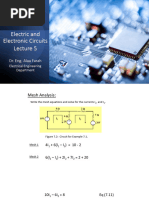 Circuit Analysis Techniques and Solutions | PDF | Electrical Network ...