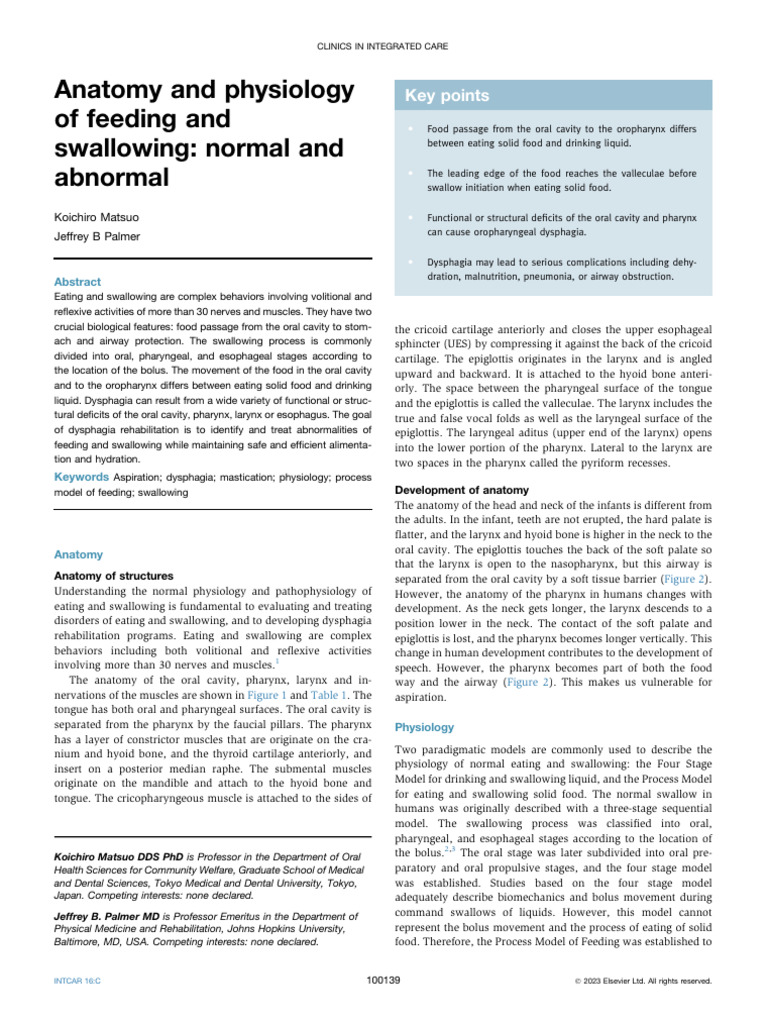 9 Anatomy and physiology of feeding and swallowing_ normal and abnormal ...