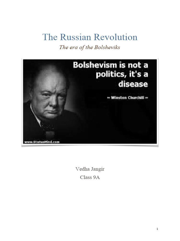 The Russian Revolution | PDF | Russian Revolution | Vladimir Lenin