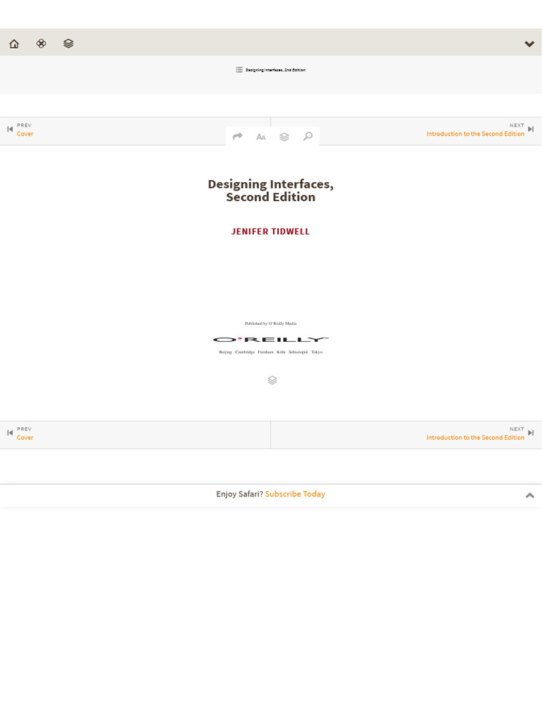 Designing Interfaces 2nd Ed. Overview | PDF