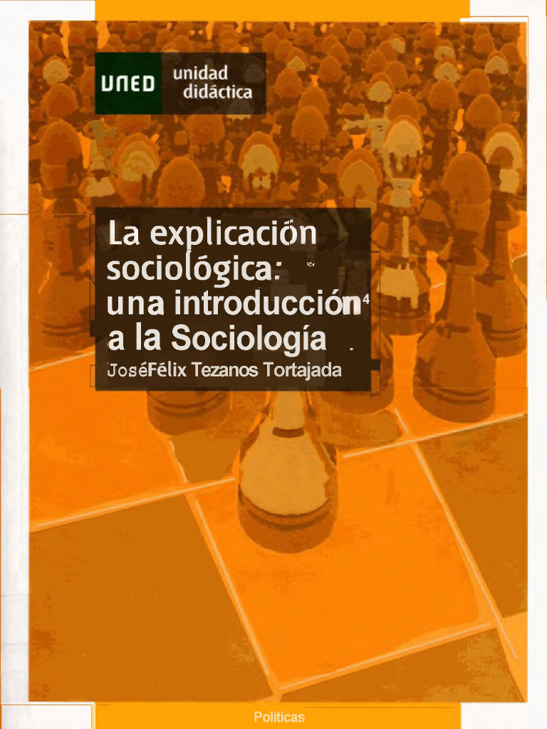Libro La Explicacion Sociologica (Tezanos Jose Felix) | PDF | Sociología | Realidad