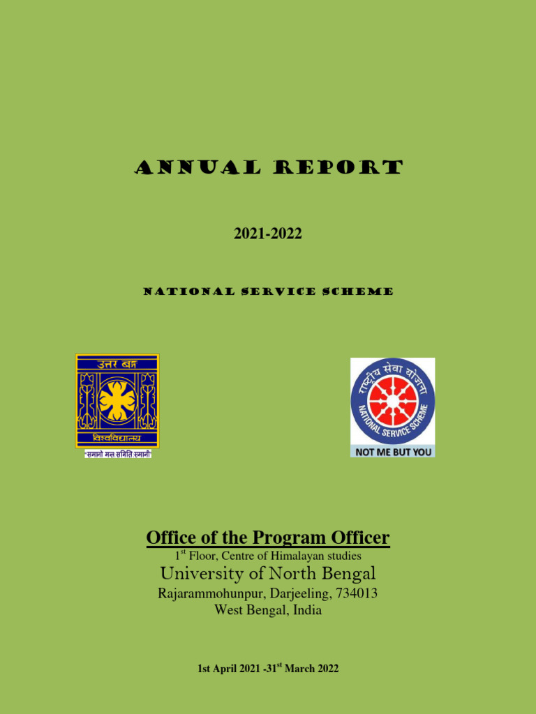 NSS Annual Report 21 22 | PDF