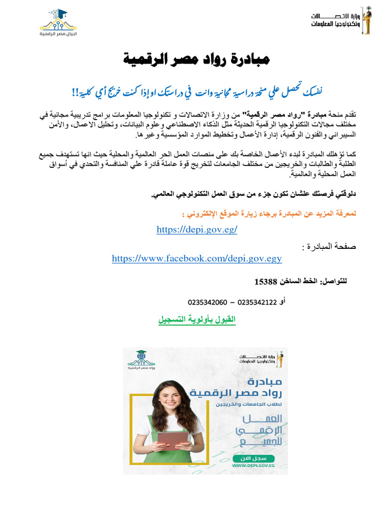 DEPI Social Media Post | PDF