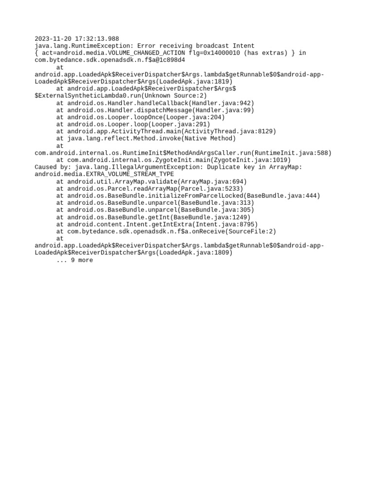 Last Crash Log | PDF