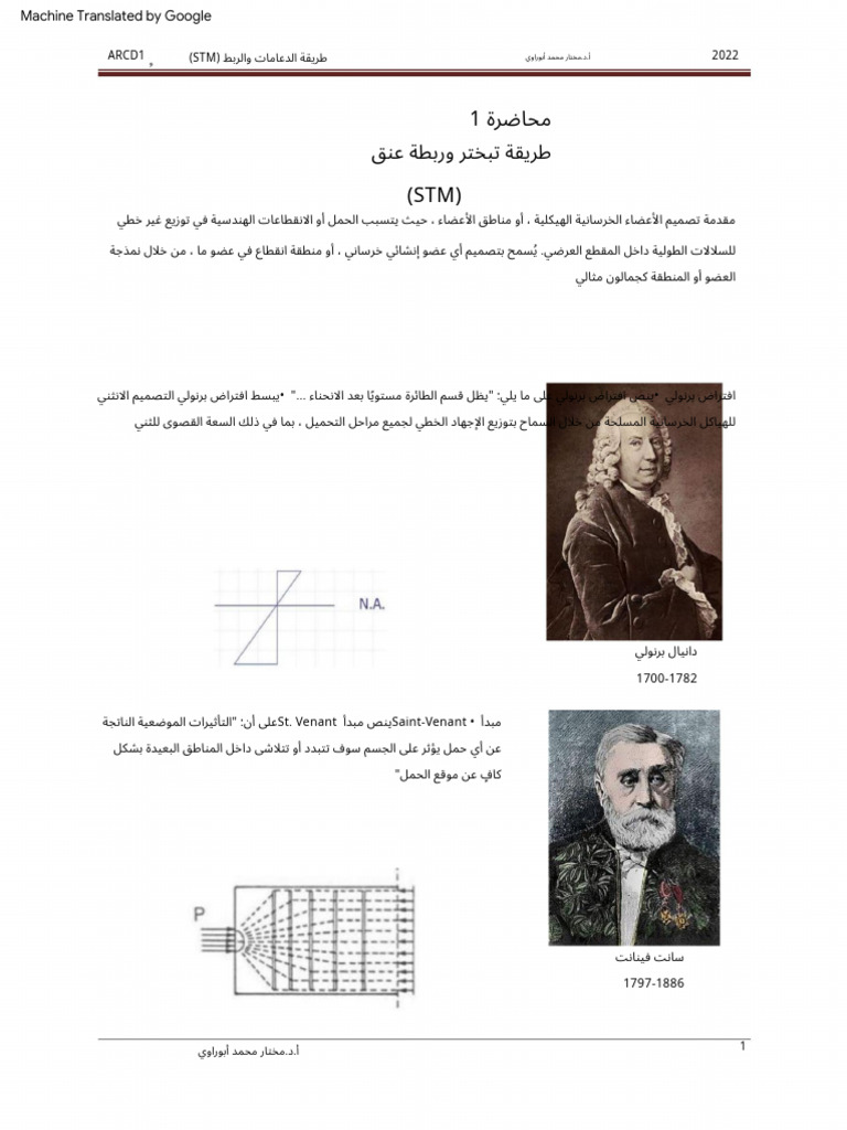 ARC4 Strut and Tie Method | PDF