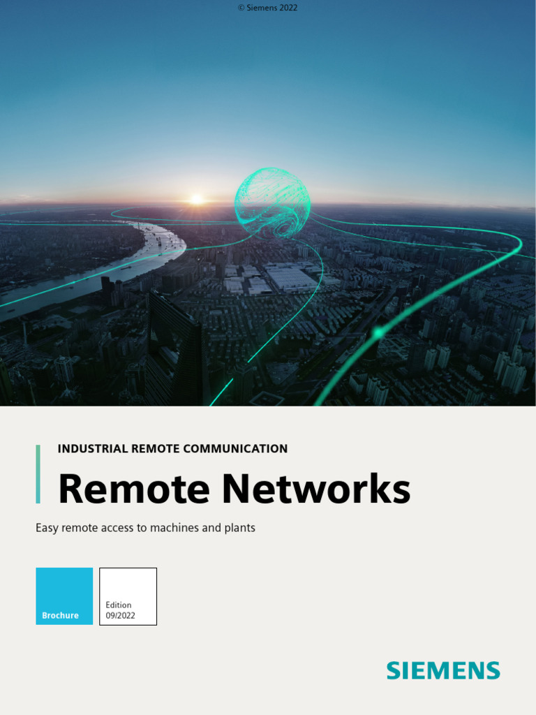 Industrial Remote Communication Solutions | PDF | Computer Network ...