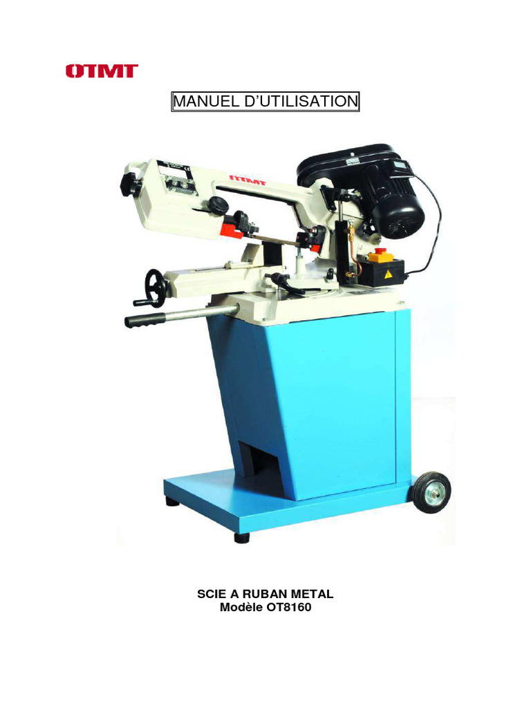 Scie À Ruban PDF | PDF