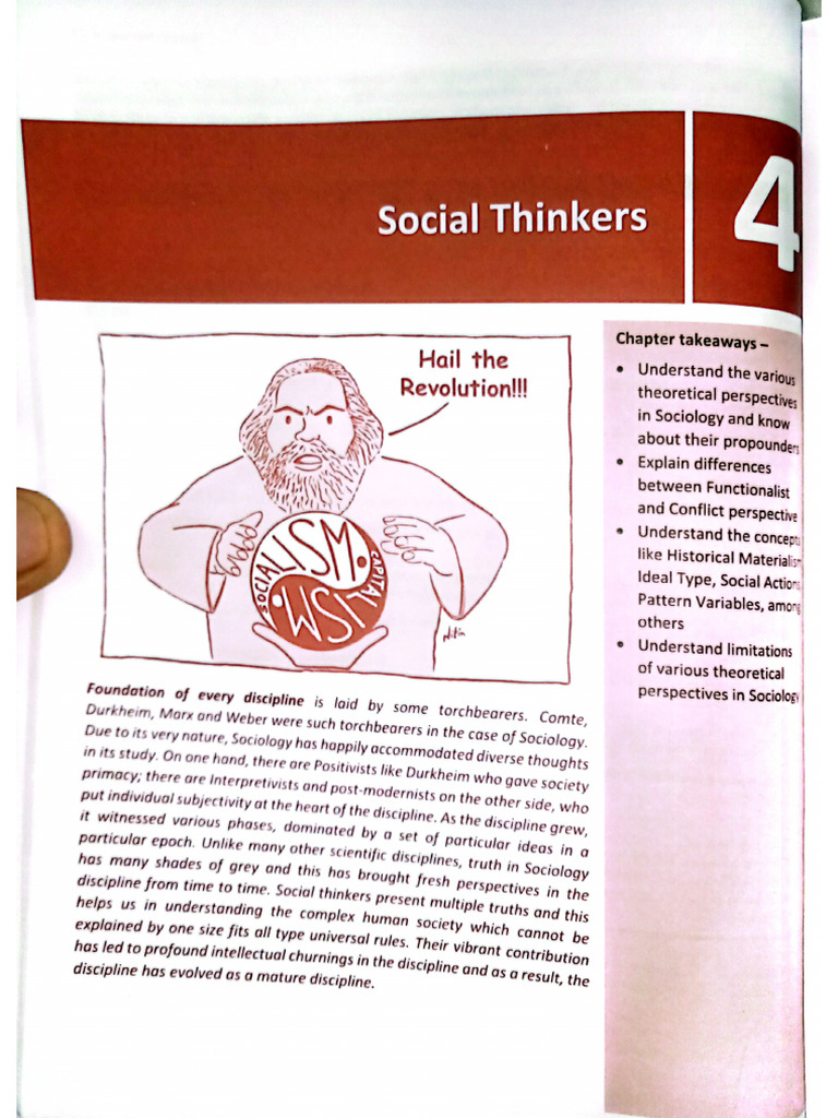 Social Thinkers - Functionalism Nitin | PDF