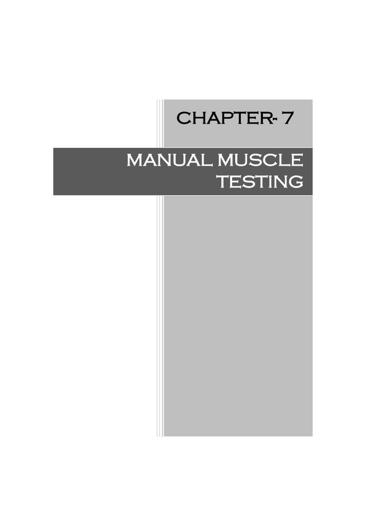 Manualmuscletechniques 220312161223 | PDF