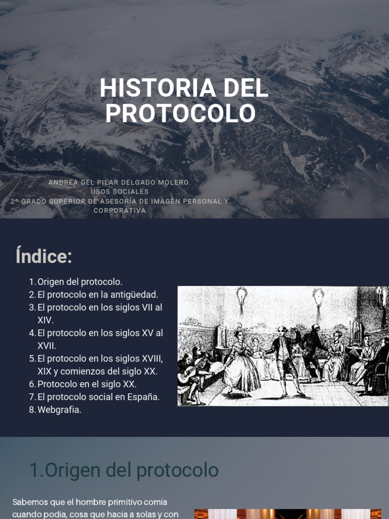 Historia Del Protocolo | PDF