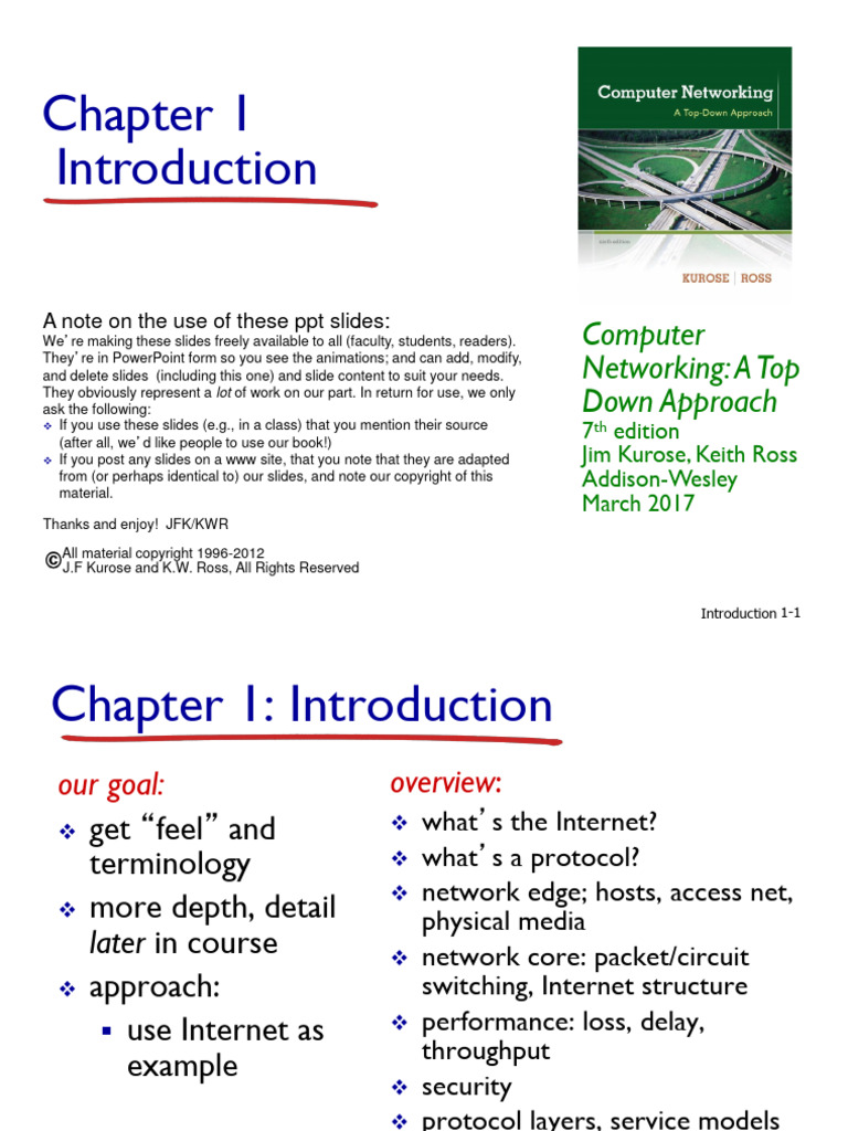 ch1 - Computer Networking CLC Ptit | PDF | Computer Network | Internet Service Provider