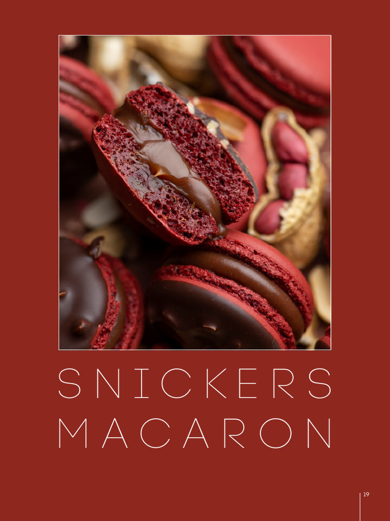 06 Snickers Macaron | PDF | Macaron | Chocolate