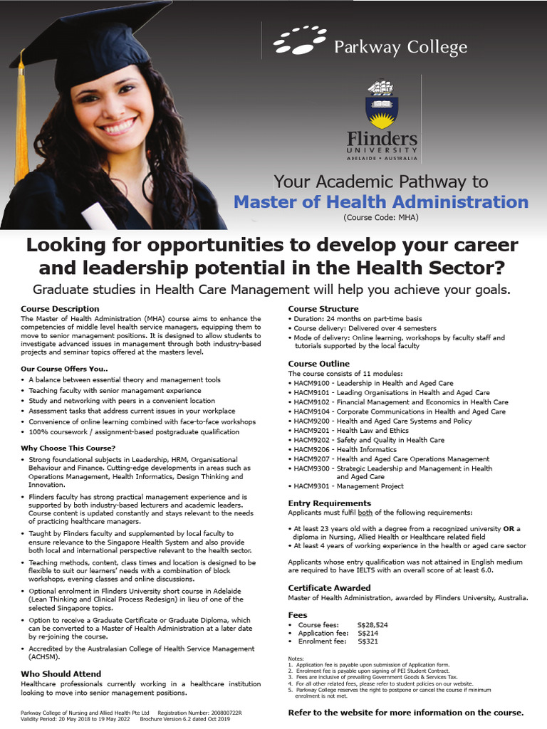 Master of Health Administration Program | PDF